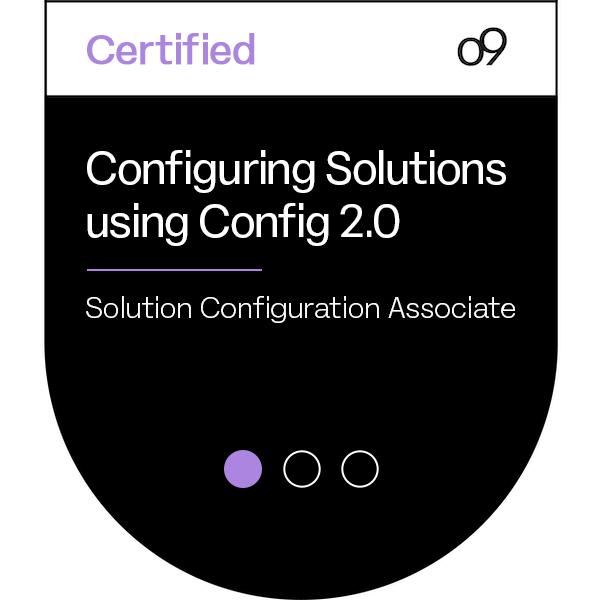 Config 2.0 - o9 Solutions