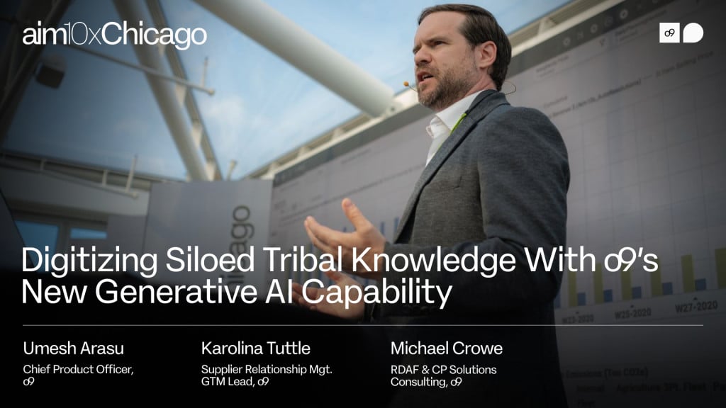 What is Supply Chain Forecasting? | o9 Solutions