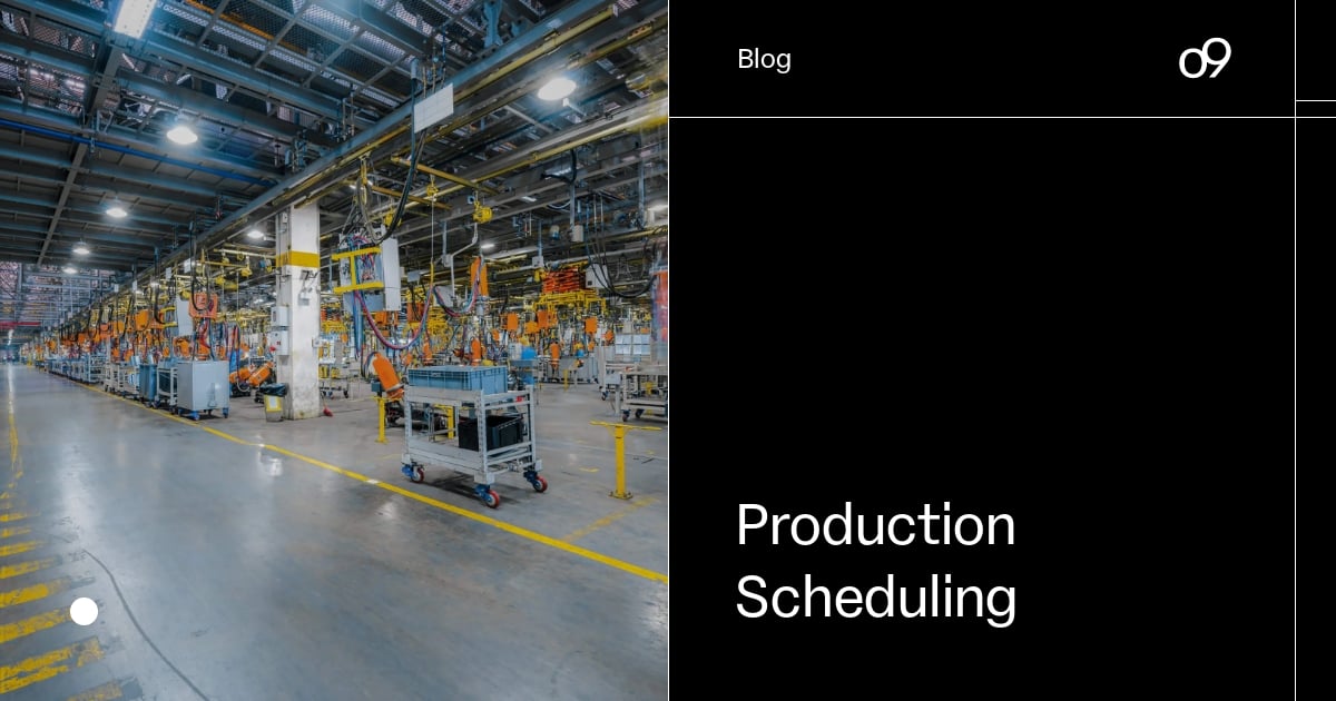 Production Scheduling Software Solution Powered by AI